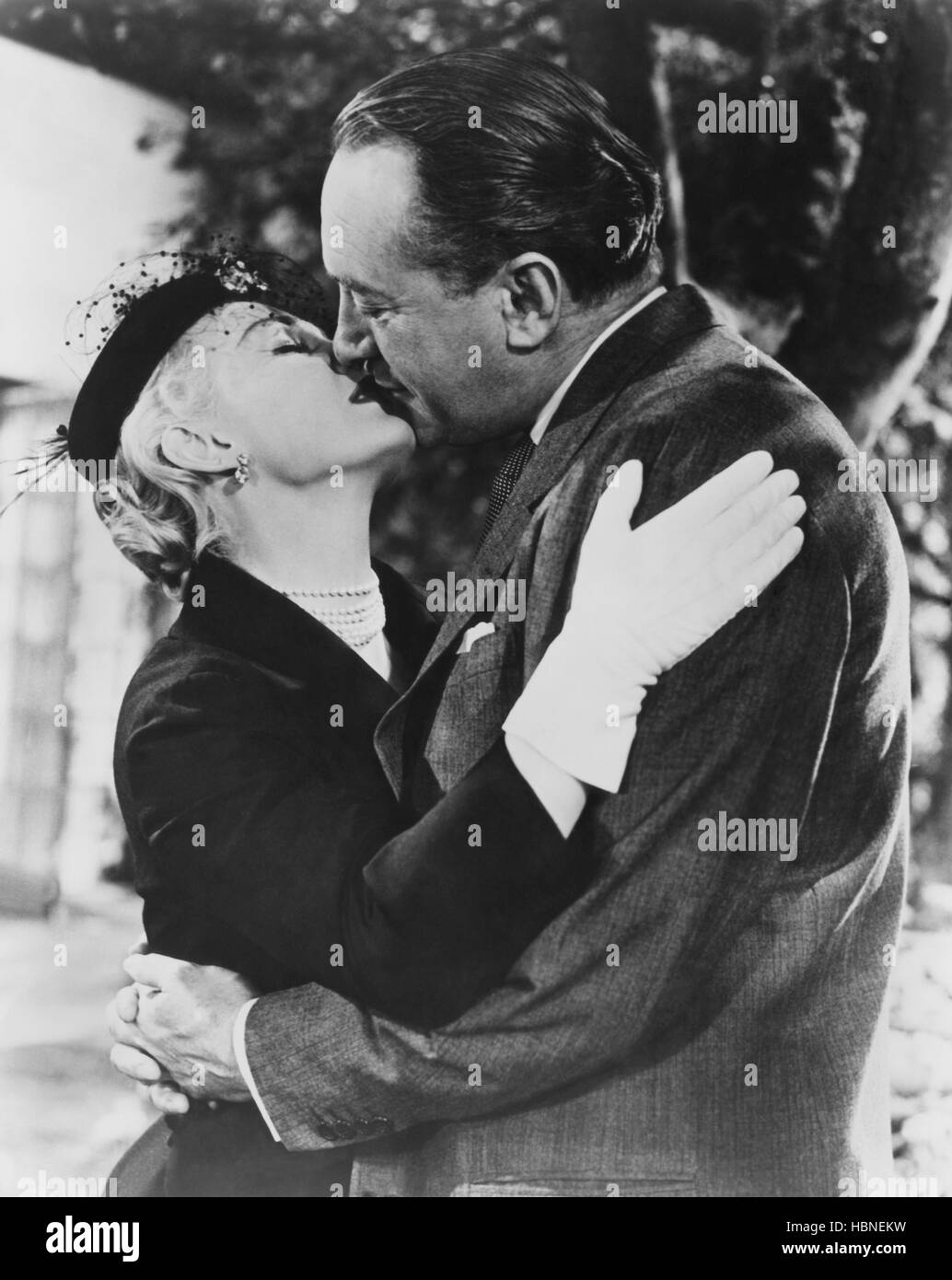 DEATH OF A SCOUNDREL, Zsa Zsa Gabor, George Sanders, 1956 Stock Photo ...