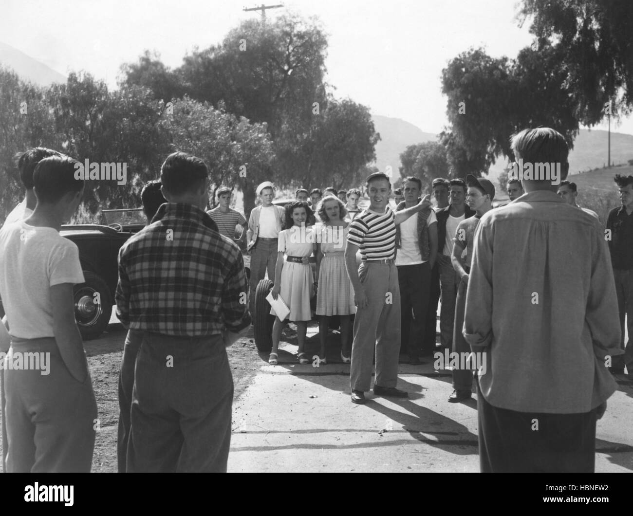 THE DEVIL ON WHEELS, Darryl Hickman, Robert Arthur, Sue England, Terry ...