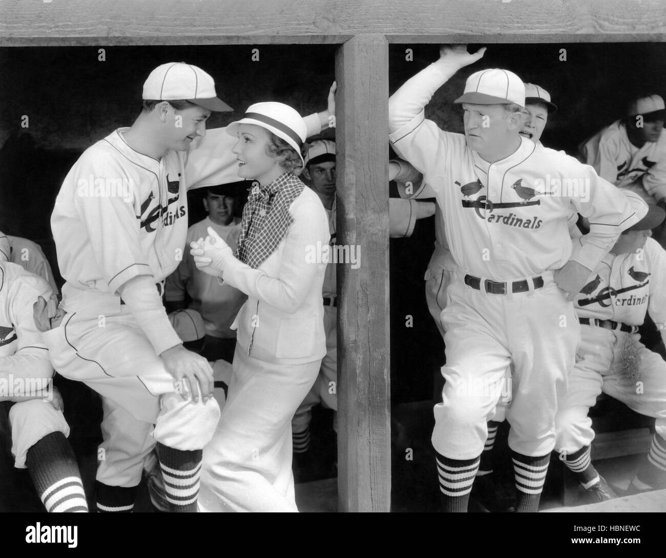 DEATH ON THE DIAMOND, Robert Young, Madge Evans, Joe Sawyer, 1934 Stock ...