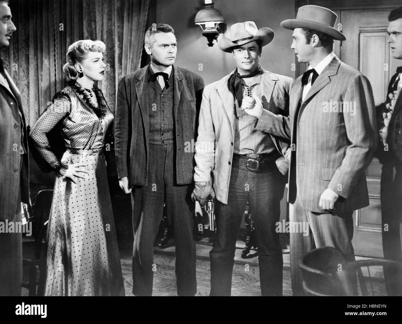 DESERT PASSAGE, from left: John Dehner, Dorothy Patrick, Walter Reed ...