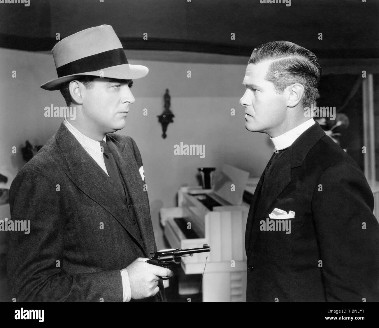 THE DEVIL'S PARTY, from left, William Gargan, Paul Kelly, 1938 Stock ...