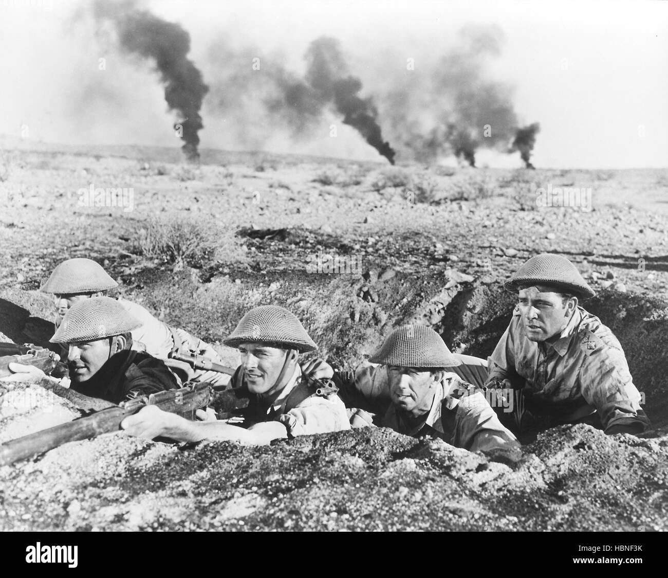 THE DESERT RATS, Richard Burton, 1953, TM and Copyright (c)20th Century ...