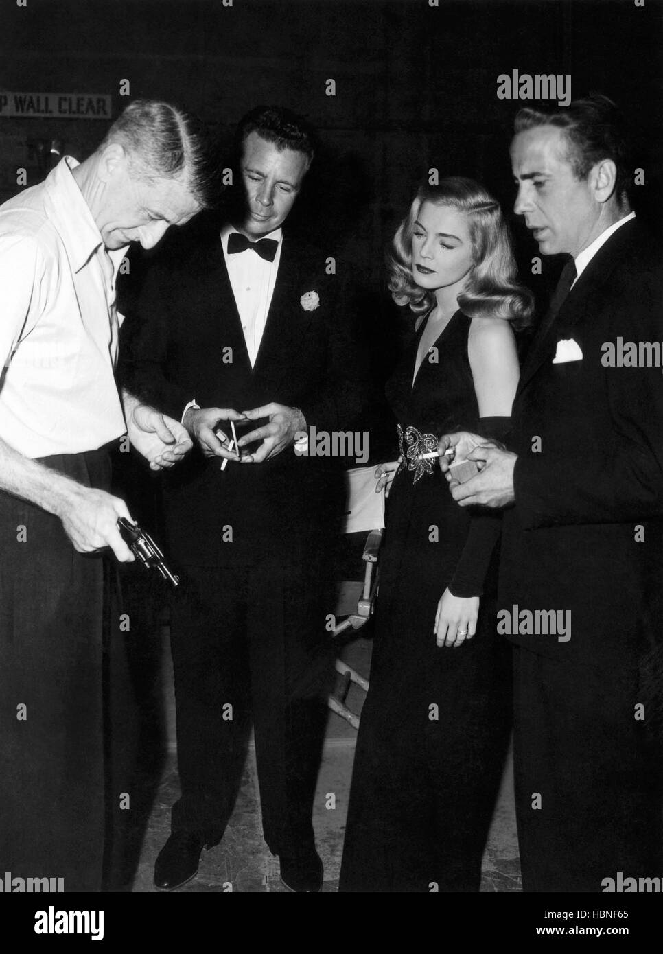 DEAD RECKONING stars Lizabeth Scott, Humphrey Bogart and director John ...