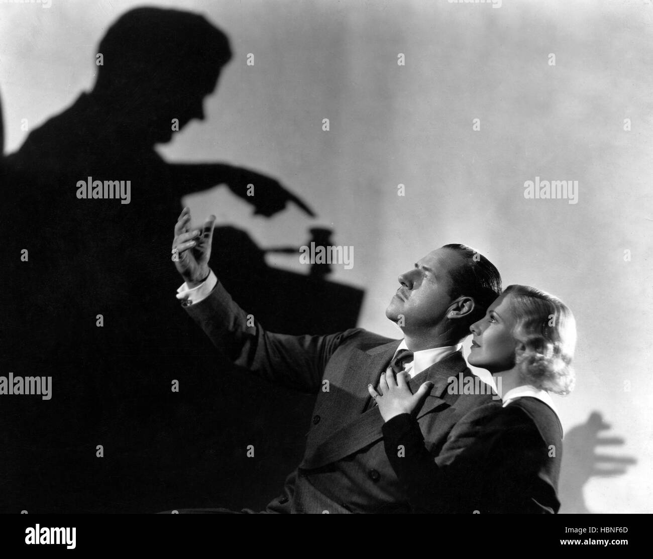 THE DEFENSE RESTS, Jack Holt, Jean Arthur, 1934 Stock Photo - Alamy