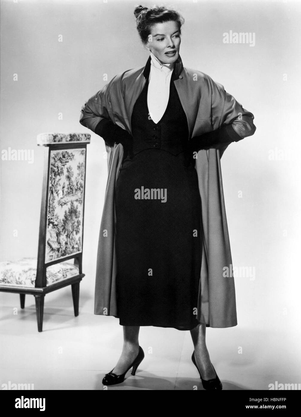 DESK SET, Katharine Hepburn, 1957. TM and Copyright (c) 20th Century ...