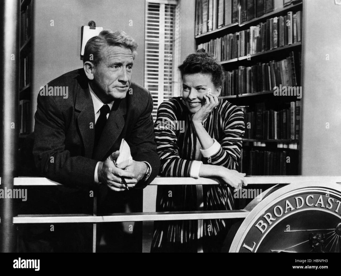DESK SET, Spencer Tracy, Katharine Hepburn, 1957, TM and Copyright ...
