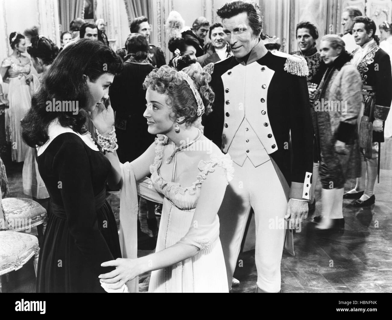 DESIREE, from left, Jean Simmons, Carolyn Jones, Michael Rennie, 1954 ...