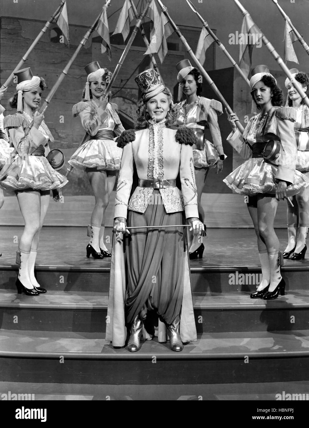 THE DESERT SONG, Irene Manning, 1943 Stock Photo - Alamy