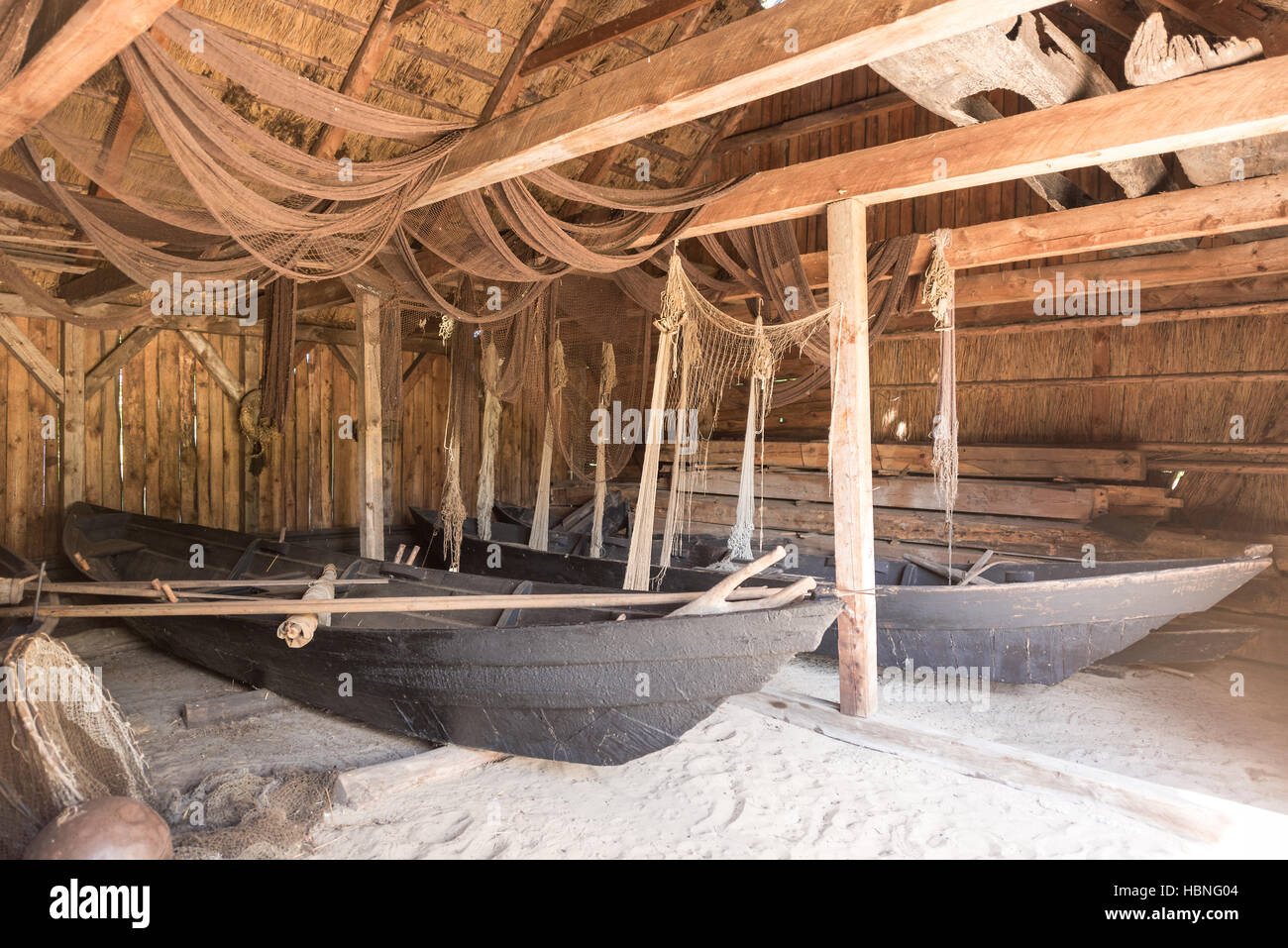 fischer wood barn Stock Photo - Alamy