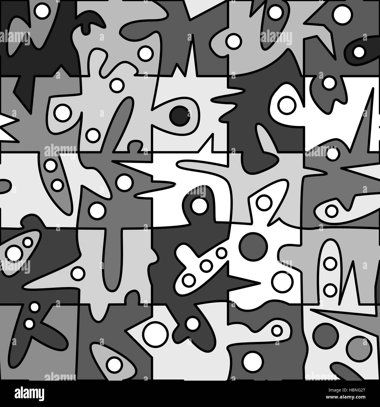 graphical seamless pattern Stock Photo - Alamy
