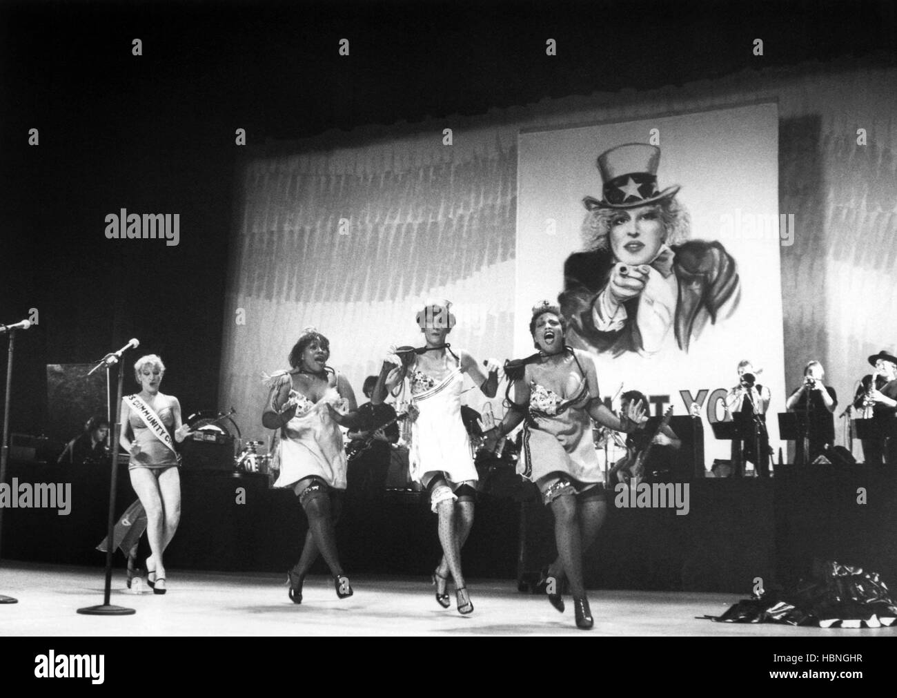 DIVINE MADNESS, Bette Midler, the Harlettes, 1980, (c) Warner Brothers ...