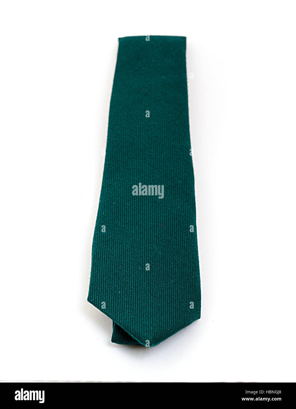 Emerald green wool tie Stock Photo - Alamy