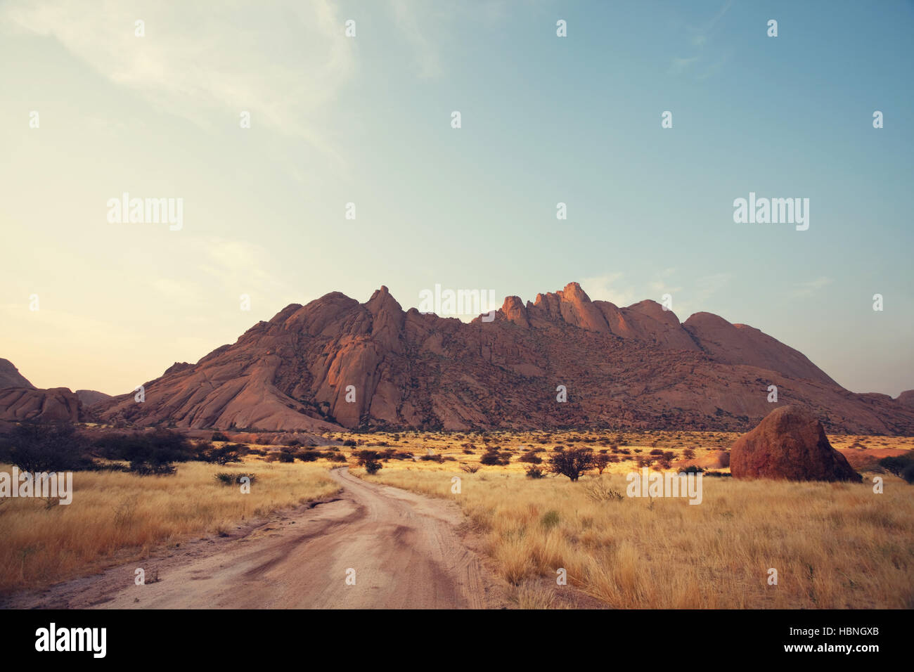 Mountains in Namibia Stock Photo - Alamy