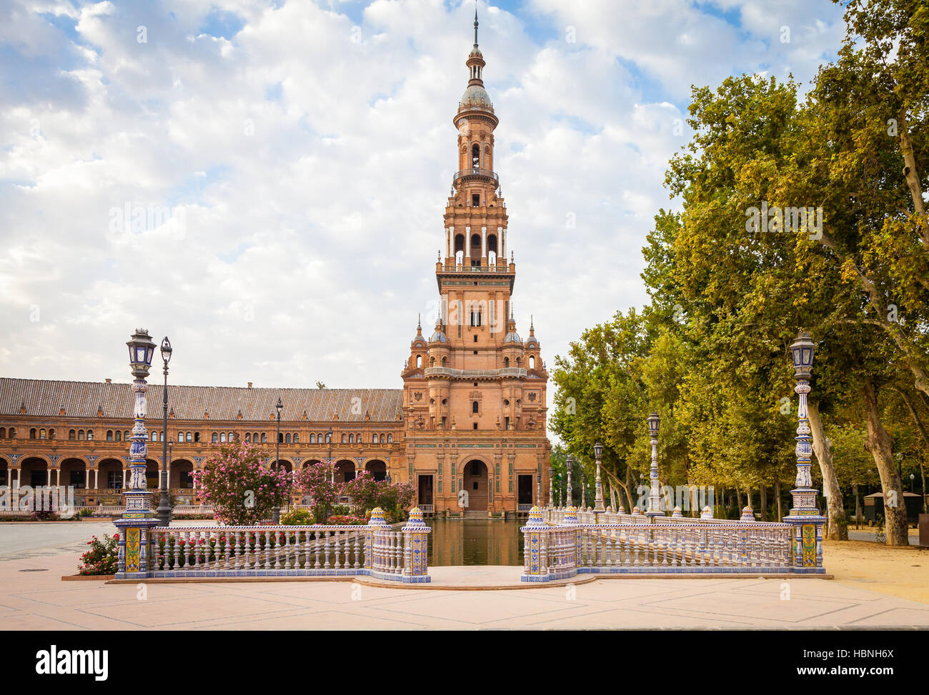 Seville Spain Square Stock Photo - Alamy