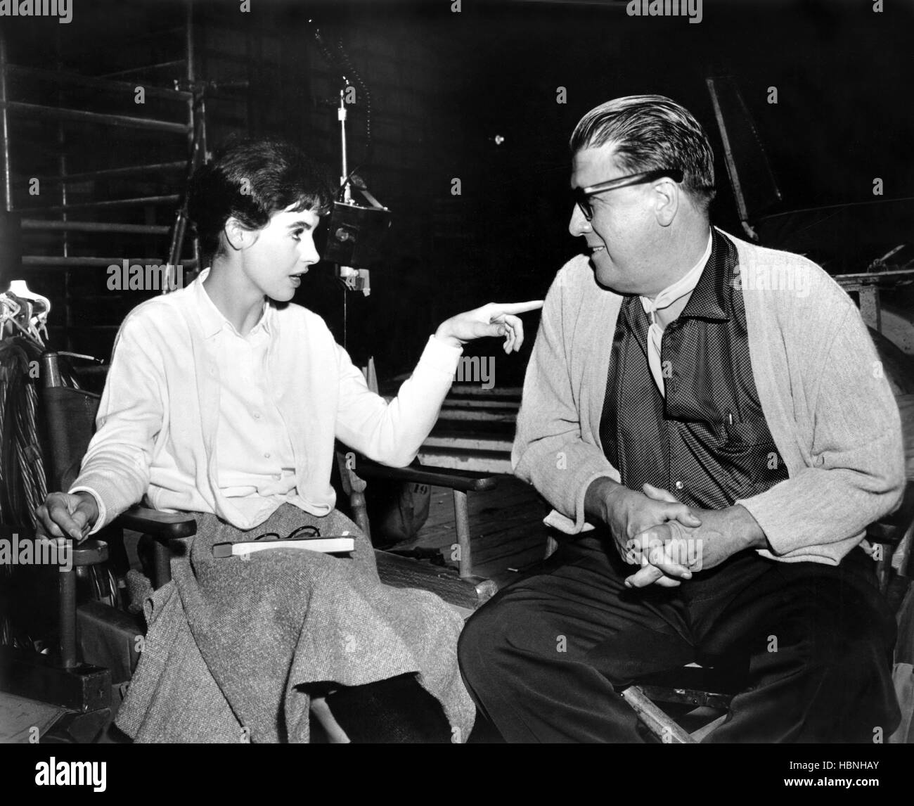 THE DIARY OF ANNE FRANK, Millie Perkins, director George Stevens, 1959 ...