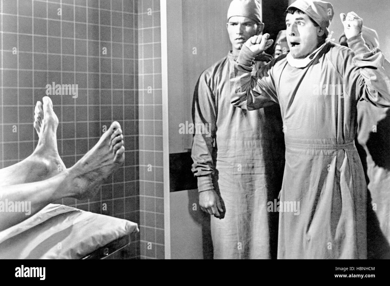THE DISORDERLY ORDERLY, from left, Kent McCord, Jerry Lewis, 1964 Stock ...