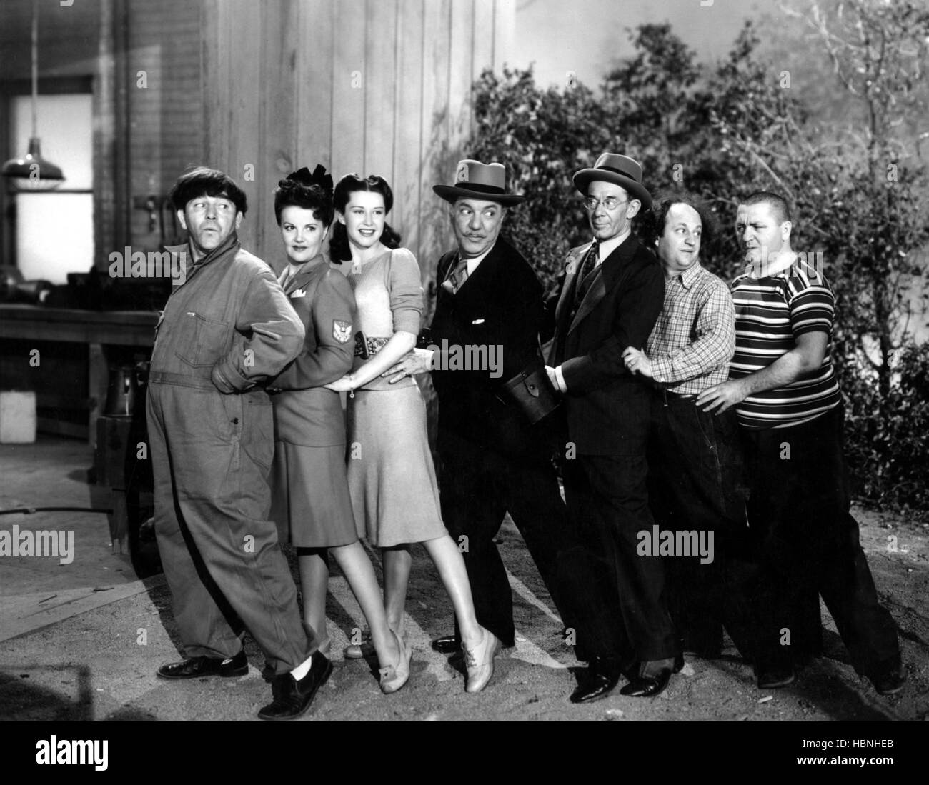 DIZZY PILOTS, Moe Howard, Judy Malcolm, Sethma Williams, Harry Semels ...
