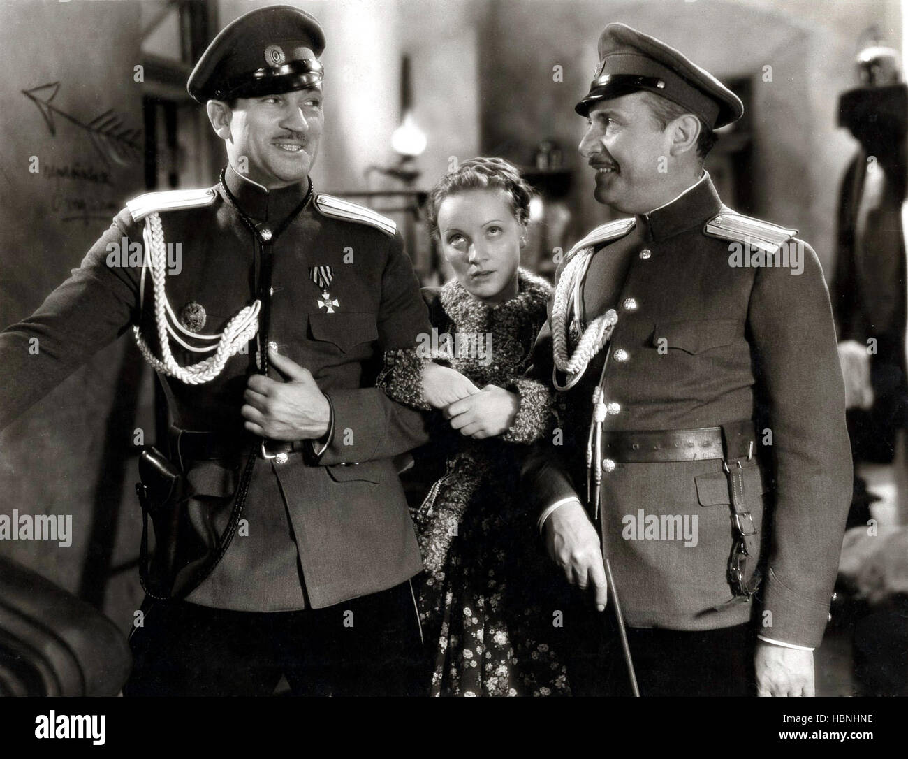 DISHONORED, Victor McLaglen, Marlene Dietrich, Lew Cody, 1931 Stock ...