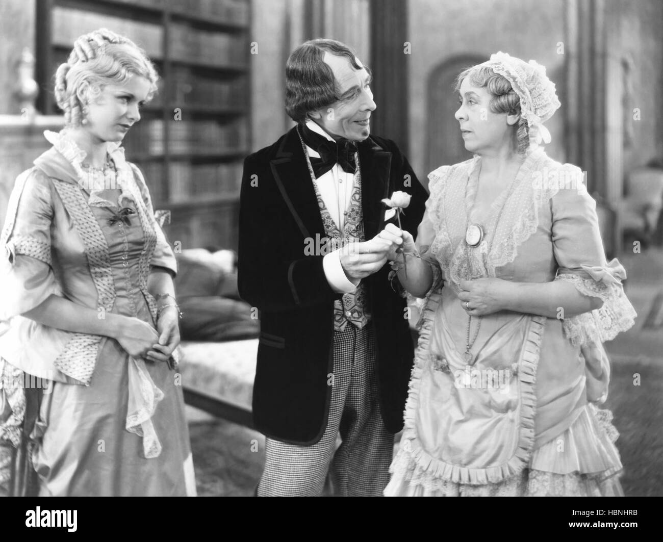 DISRAELI, from left: Joan Bennett, George Arliss, Florence Arliss, 1929 ...