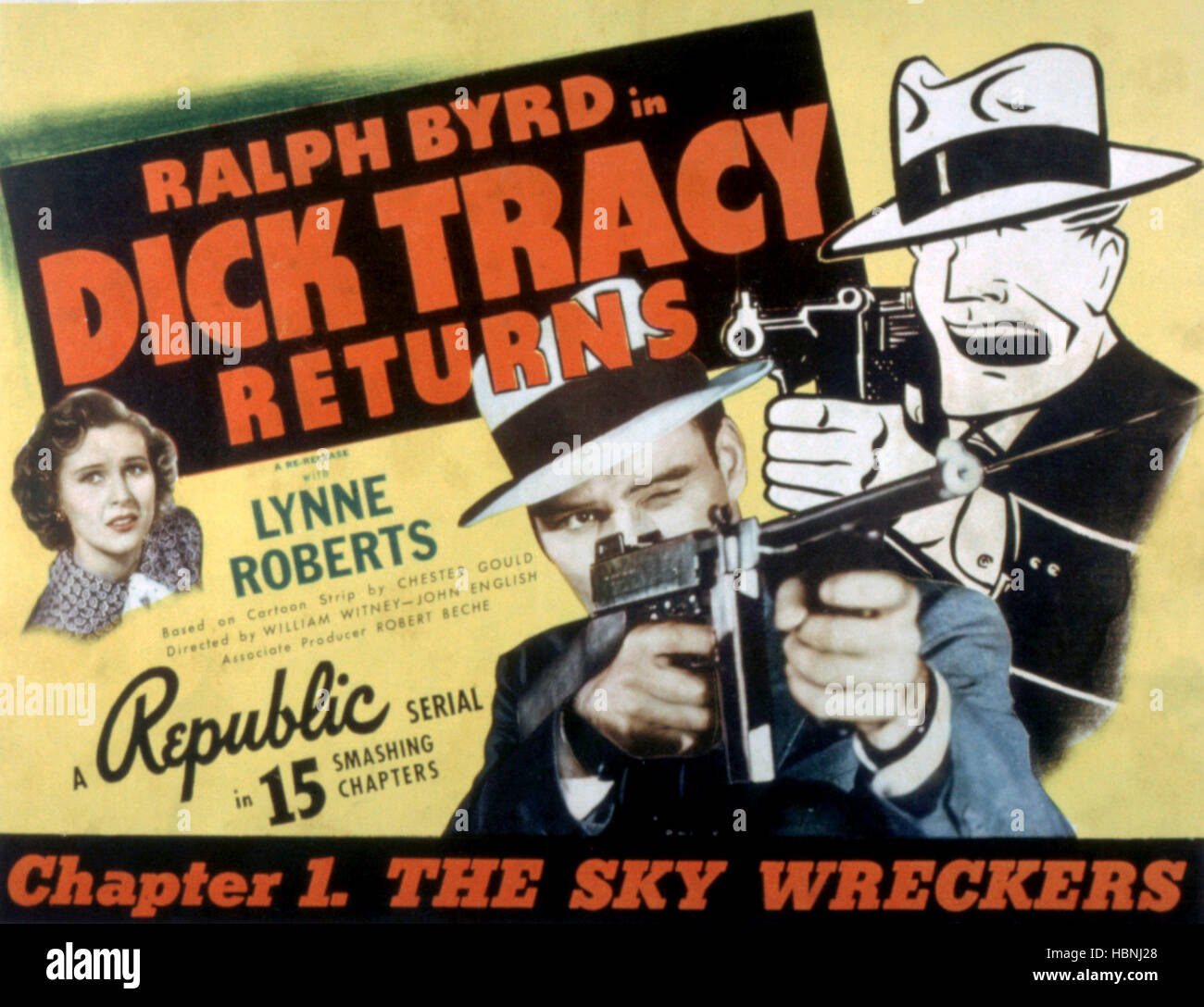 DICK TRACY RETURNS, Lynne Roberts, Ralph Byrd, 1938 Stock Photo - Alamy
