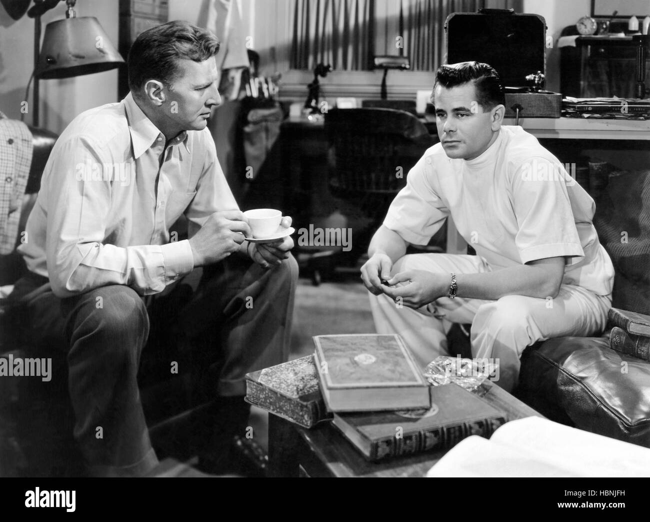 THE DOCTOR AND THE GIRL, from left: Bruce Bennett, Glenn Ford, 1949 ...