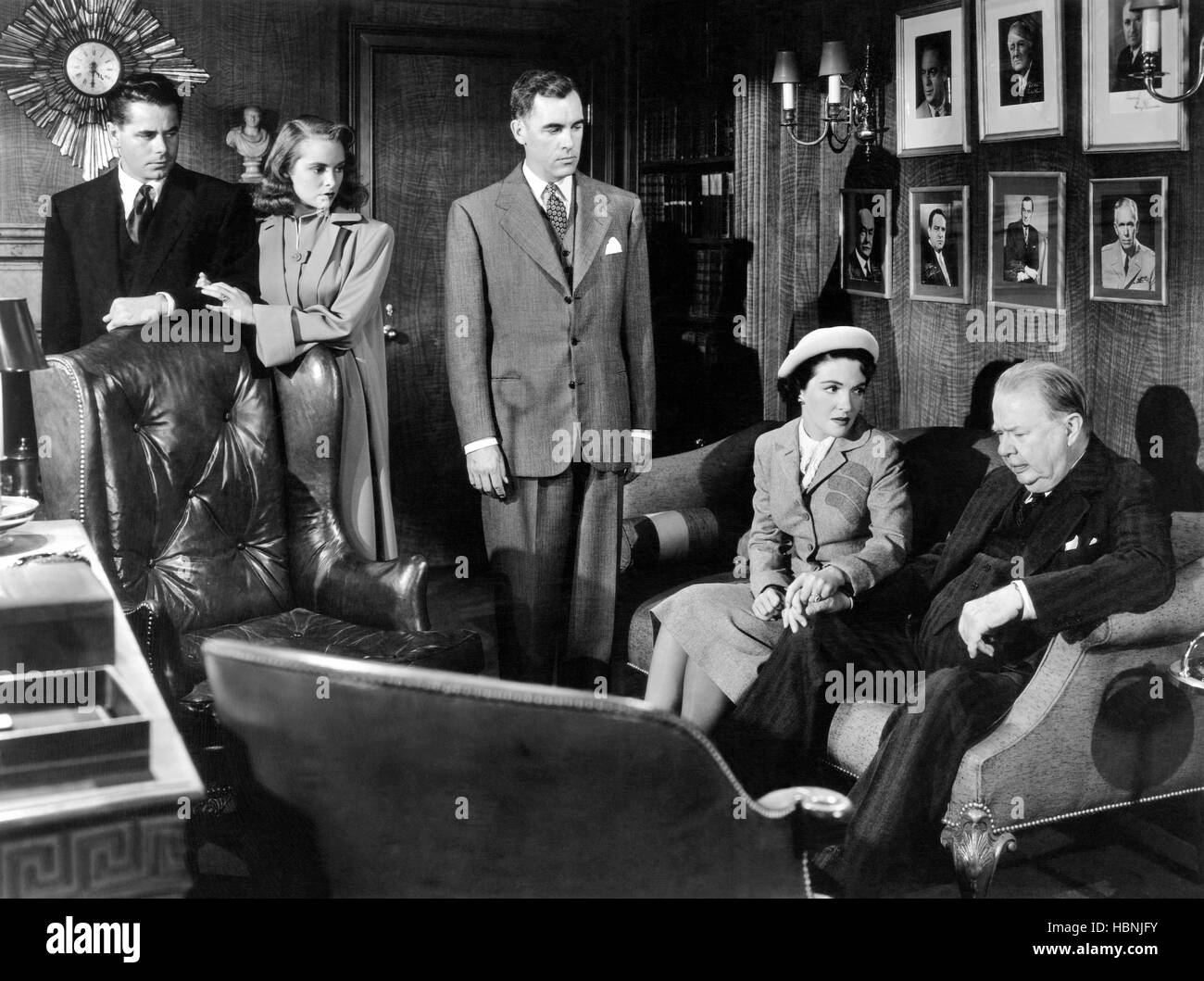 THE DOCTOR AND THE GIRL, from left: Glenn Ford, Janet Leigh, Warner ...