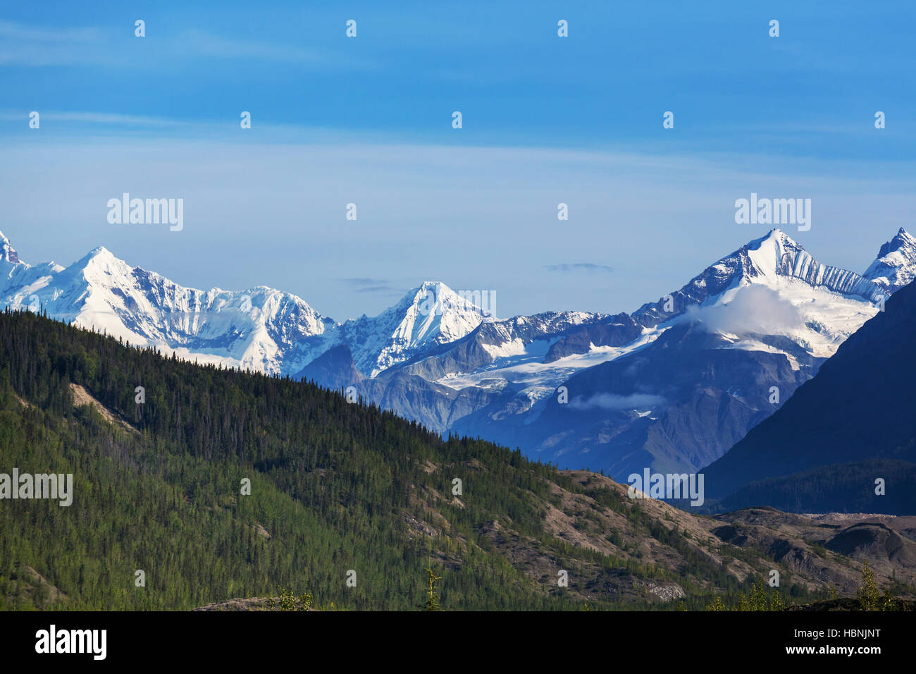 Mountains in Alaska Stock Photo - Alamy