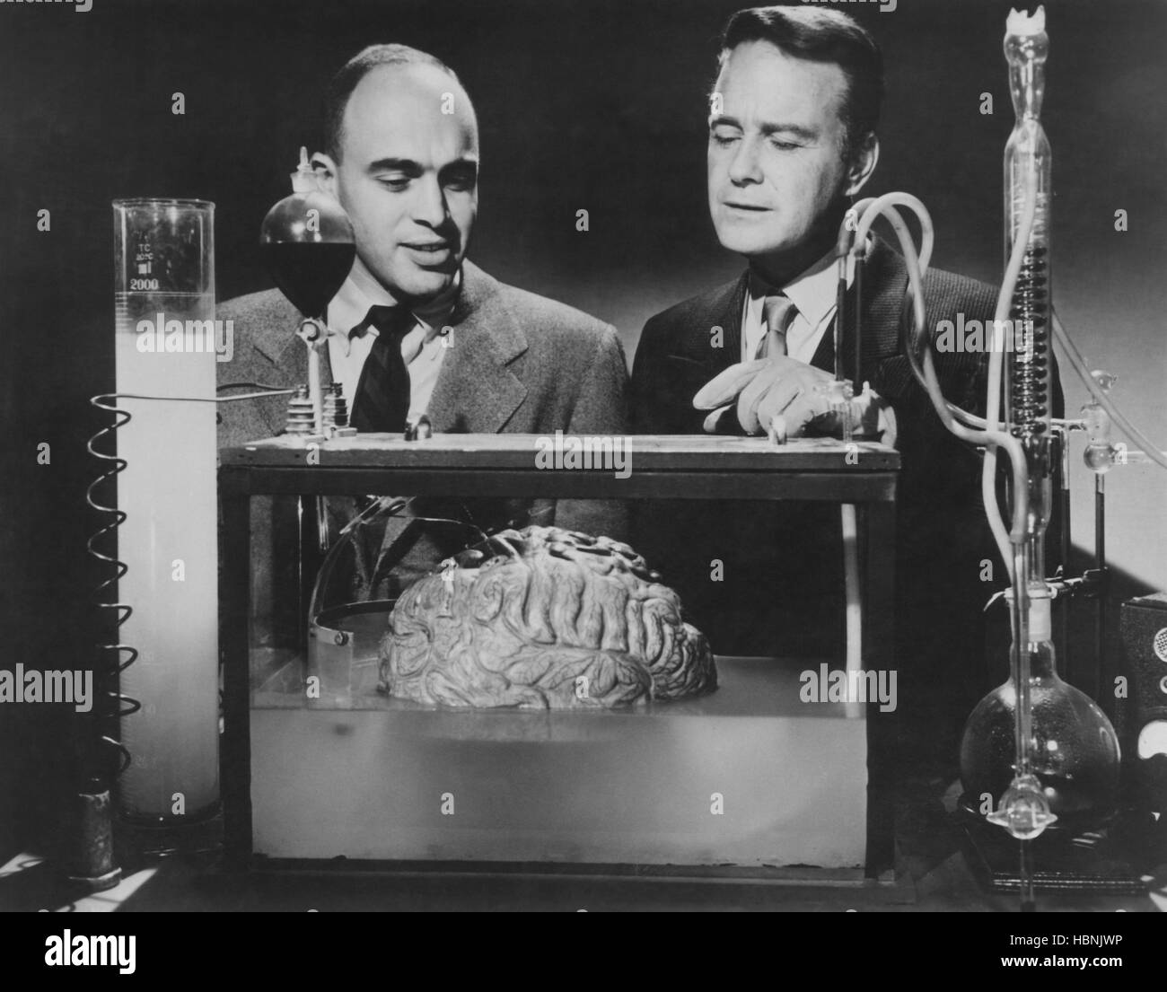 DONOVAN'S BRAIN, from left: William Cottrell, Lew Ayres, 1953 Stock ...