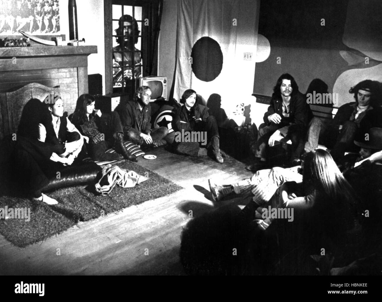 DRIVE, HE SAID, far right against wall: Michael Margotta, picture in ...