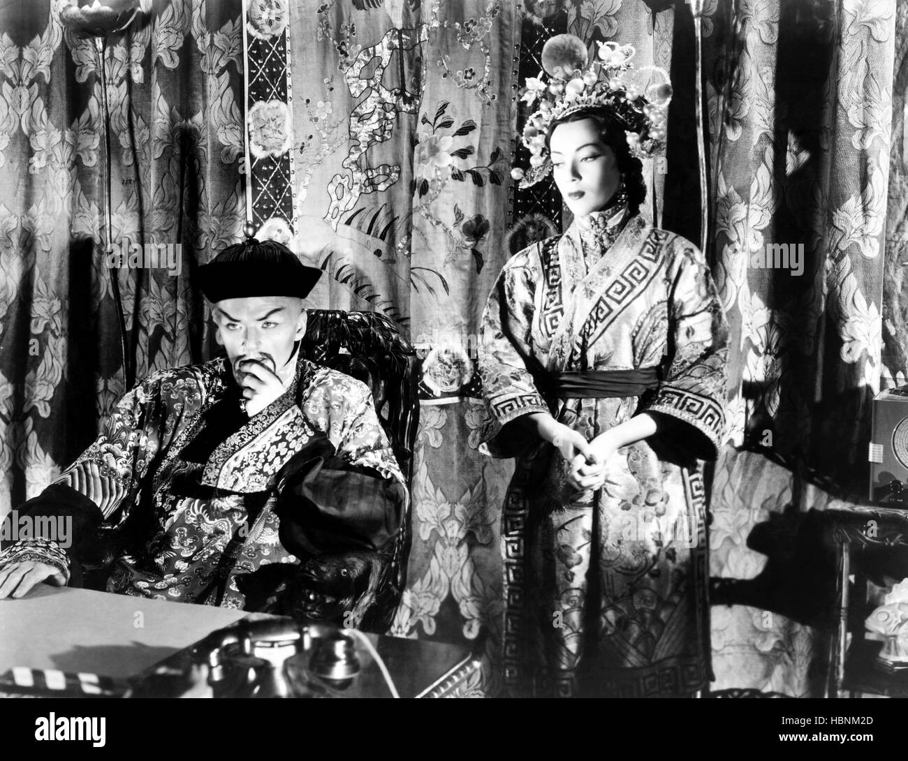 DRUMS OF FU MANCHU, from left, Henry Brandon, Gloria Franklin, 1940 ...