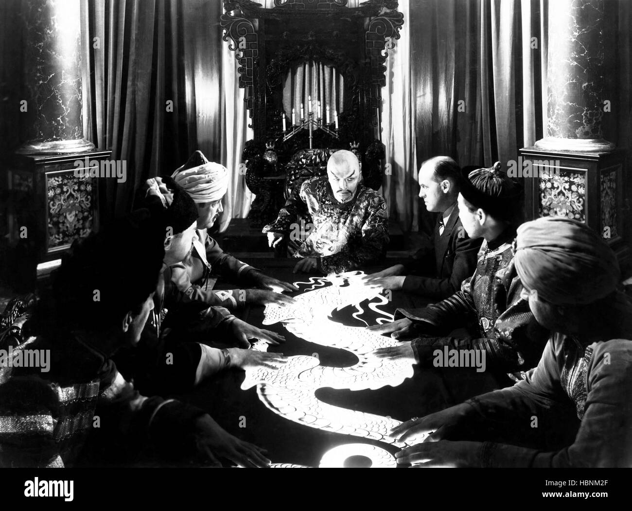 DRUMS OF FU MANCHU, Henry Brandon, (center), 1940 Stock Photo - Alamy