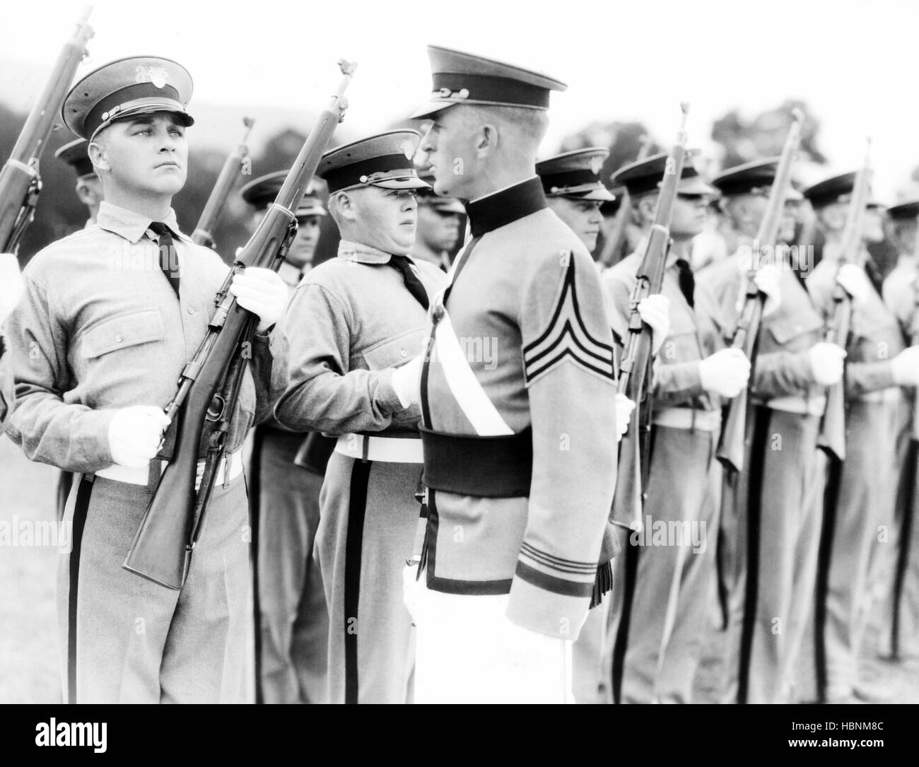 DRESS PARADE, rear from left: William Boyd, Maurice Ryan, 1927 Stock ...