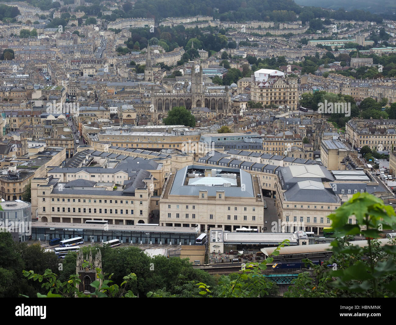 Aerial view of Bath Stock Photo - Alamy