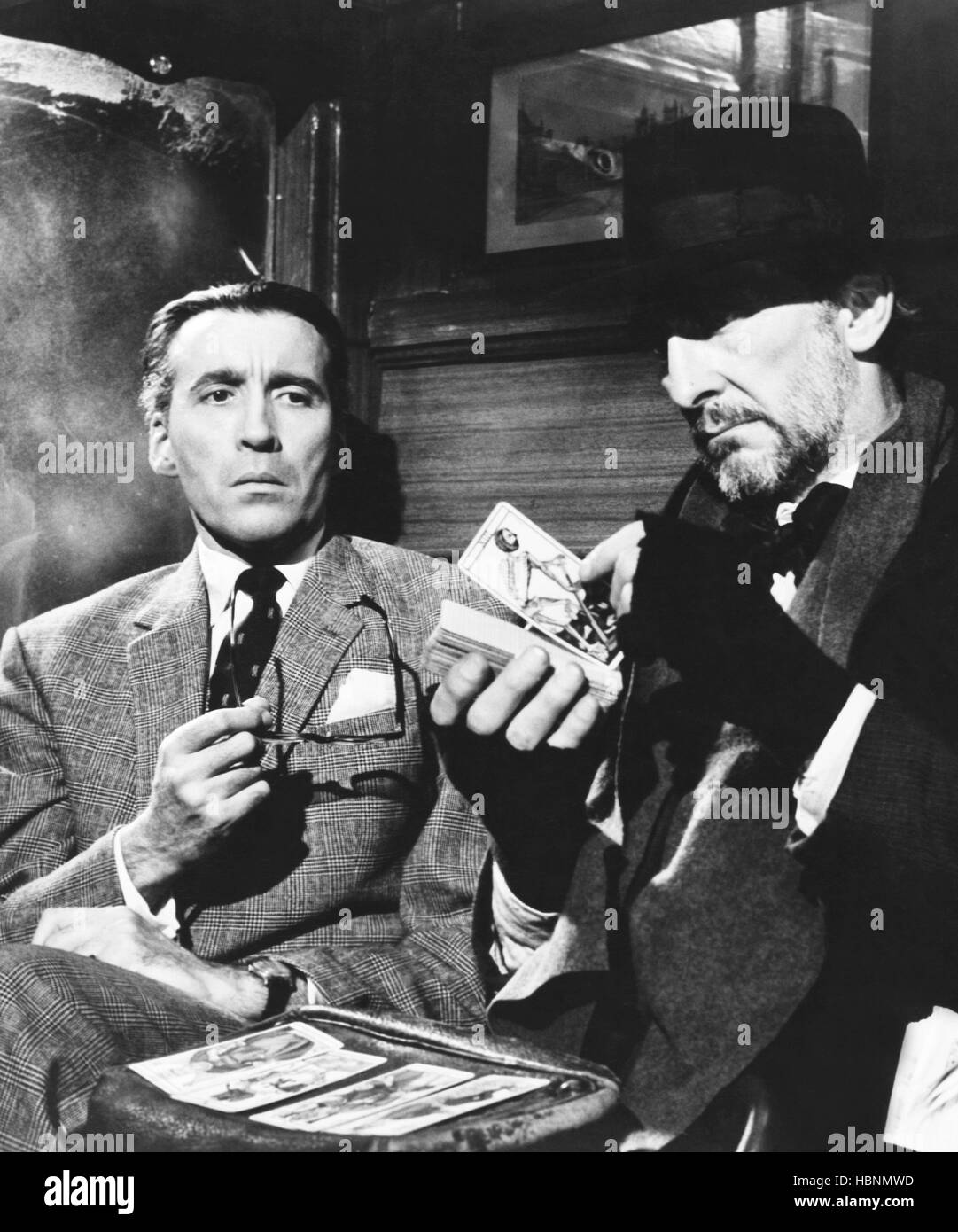 DR TERROR'S HOUSE OF HORRORS, from left: Christopher Lee, Peter Cushing, 1965 Stock Photo - Alamy