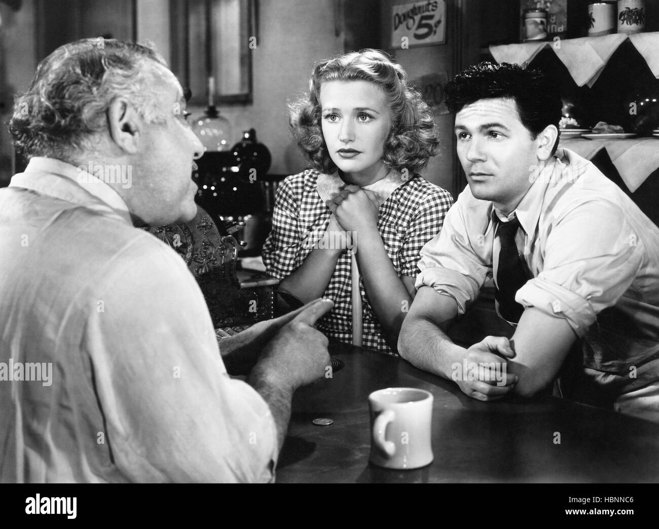 DUST BE MY DESTINY, from left, Henry Armetta, Priscilla Lane, John ...