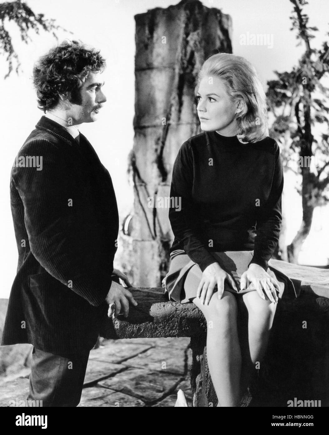THE DUNWICH HORROR, from left, Dean Stockwell, Sandra Dee, 1970 Stock ...