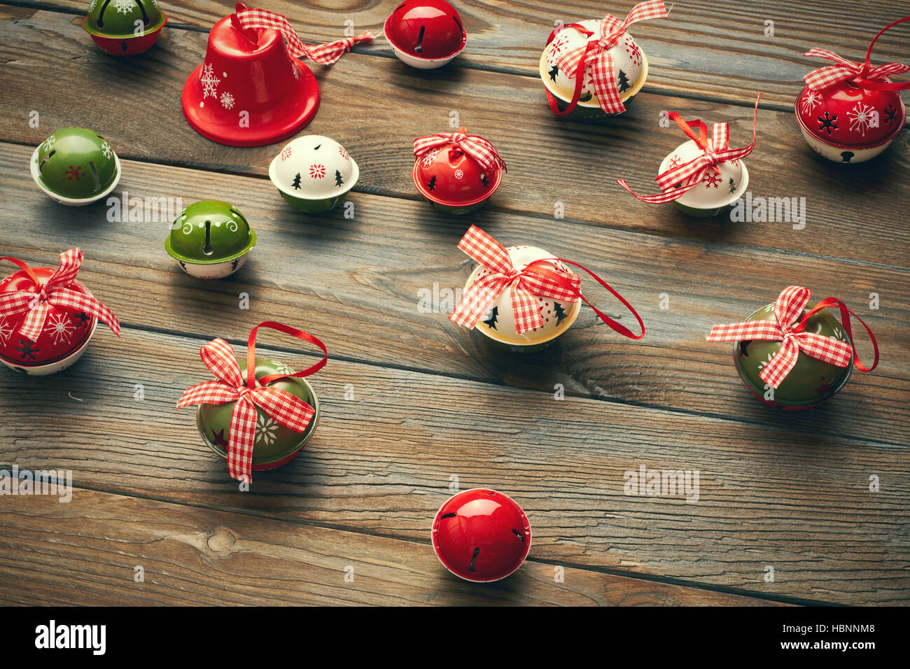 Christmas jingle bells Stock Photo - Alamy