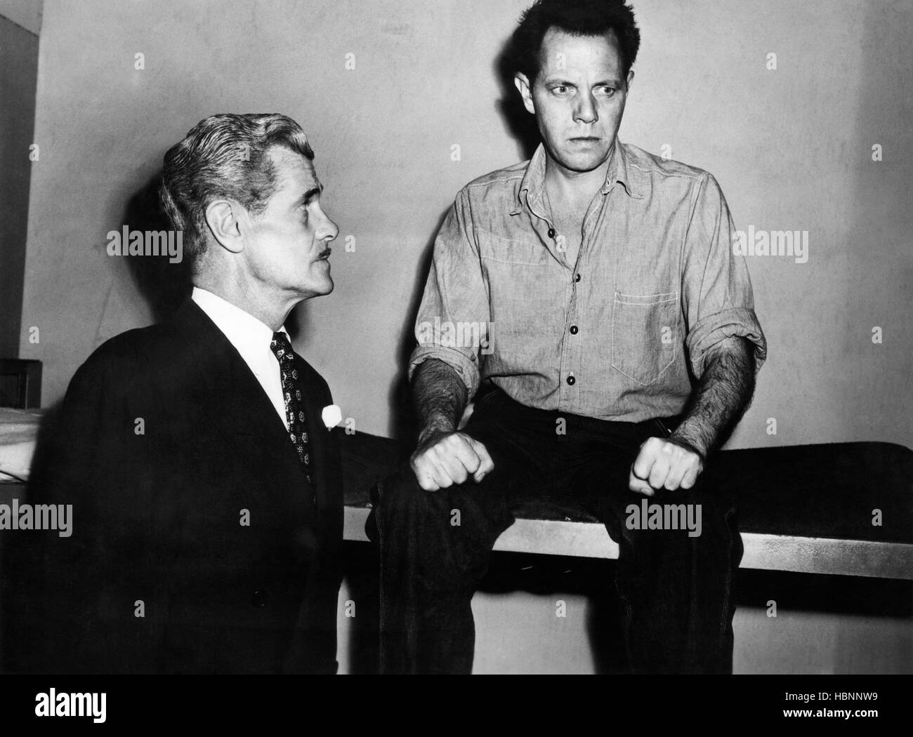 DUFFY OF SAN QUENTIN, Paul Kelly, Louis Hayward, 1954 Stock Photo - Alamy