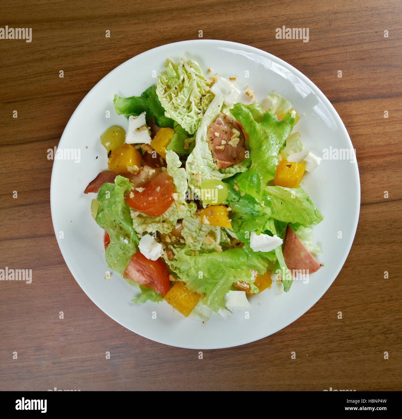 Autumn vegetable salad Stock Photo - Alamy