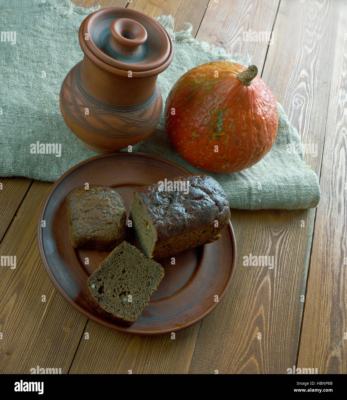 Finnish rye bread Stock Photo - Alamy