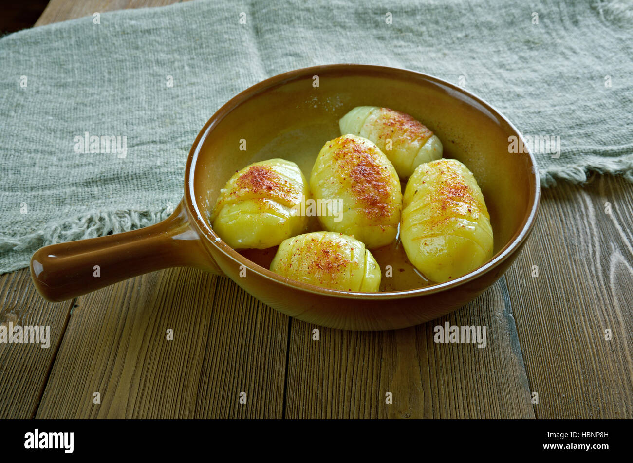 Finnish baked potato Stock Photo - Alamy