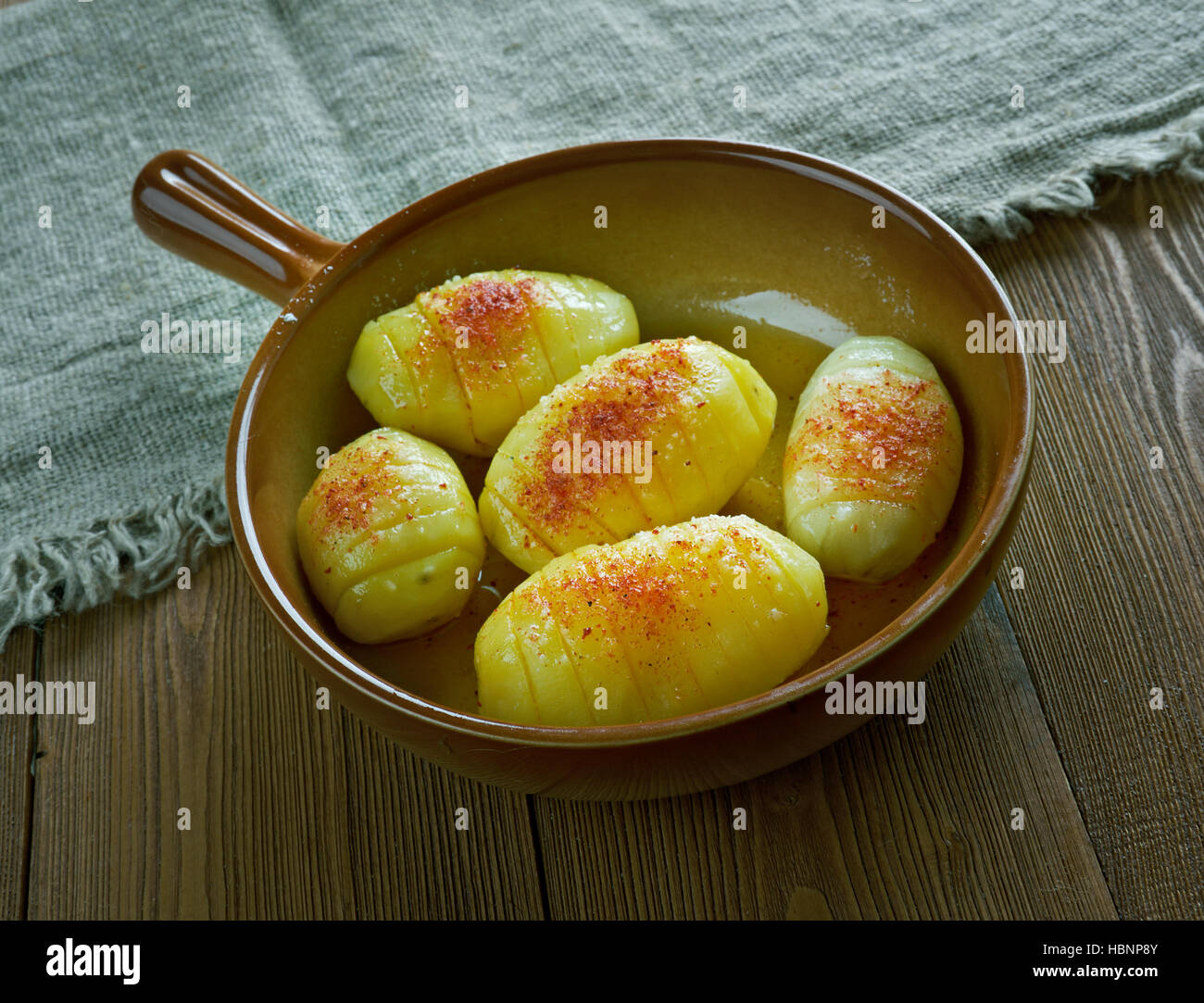 Finnish baked potato Stock Photo - Alamy