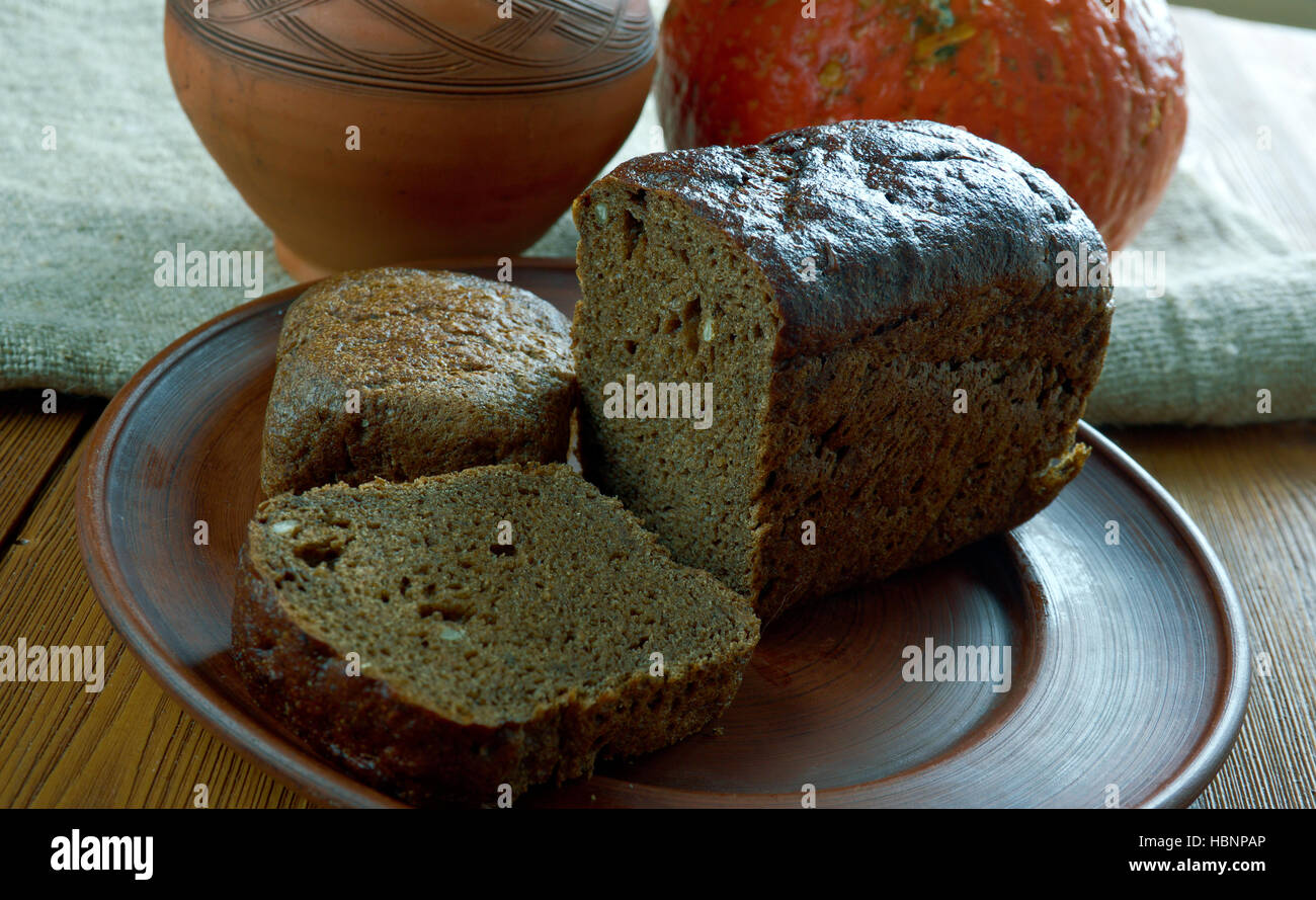 Finnish rye bread Stock Photo - Alamy