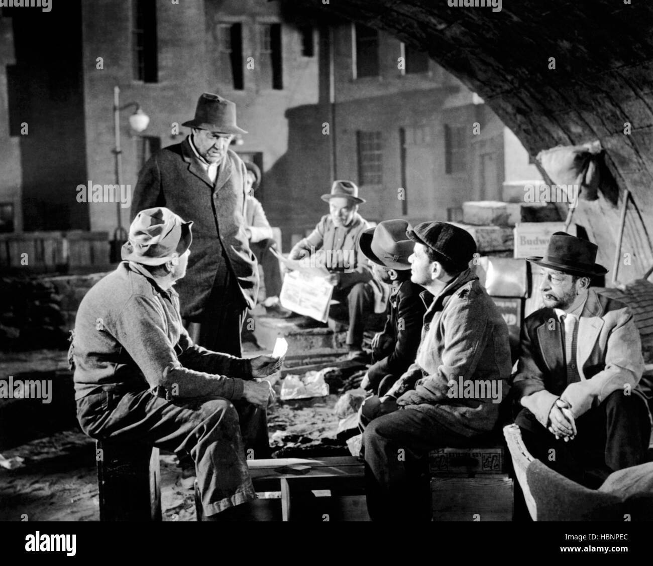 EDGE OF HELL, Hugo Haas, (standing), 1956 Stock Photo - Alamy