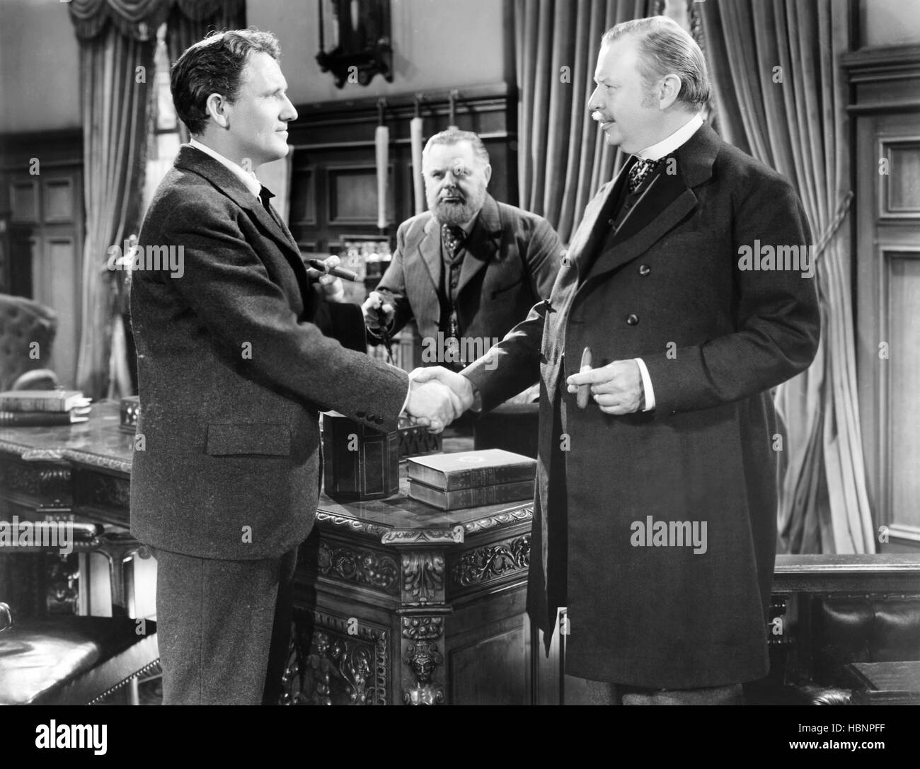 EDISON, THE MAN, from left: Spencer Tracy, Gene Lockhart, Charles ...