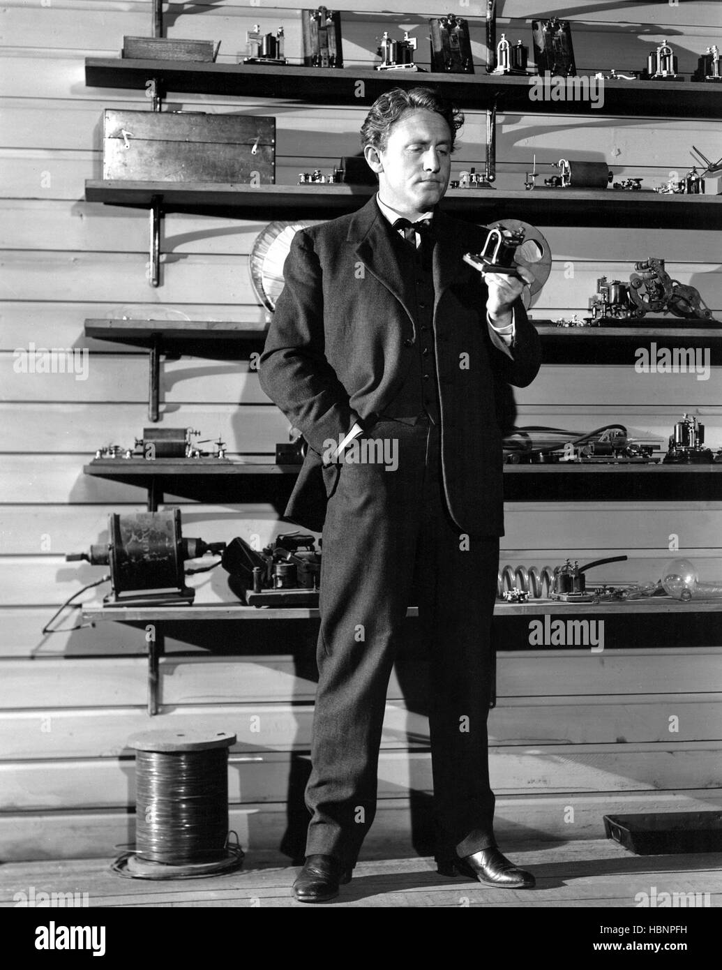 EDISON, THE MAN, Spencer Tracy, 1940 Stock Photo - Alamy