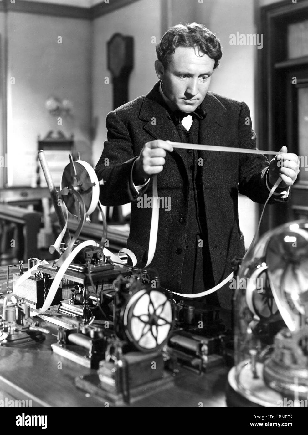 EDISON, THE MAN, Spencer Tracy, 1940 Stock Photo - Alamy