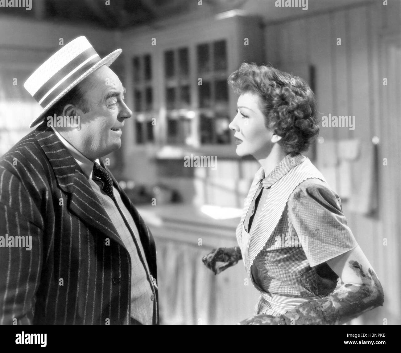 THE EGG AND I, from left: Billy House, Claudette Colbert, 1947 Stock ...