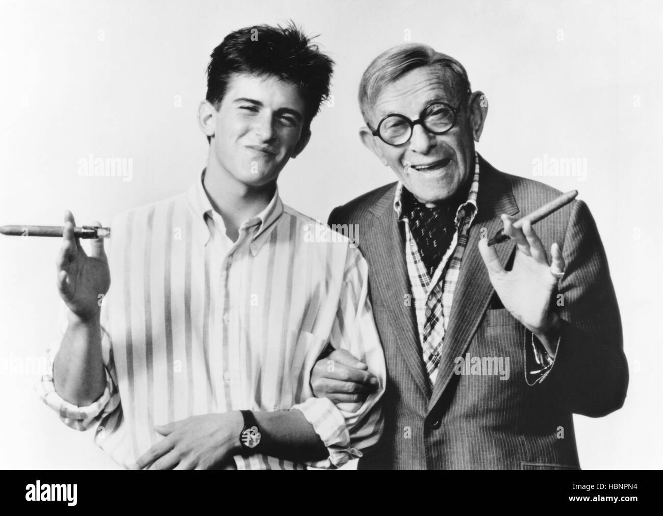 18 AGAIN!, from left, Charlie Schlatter, George Burns, 1988. ©New World ...