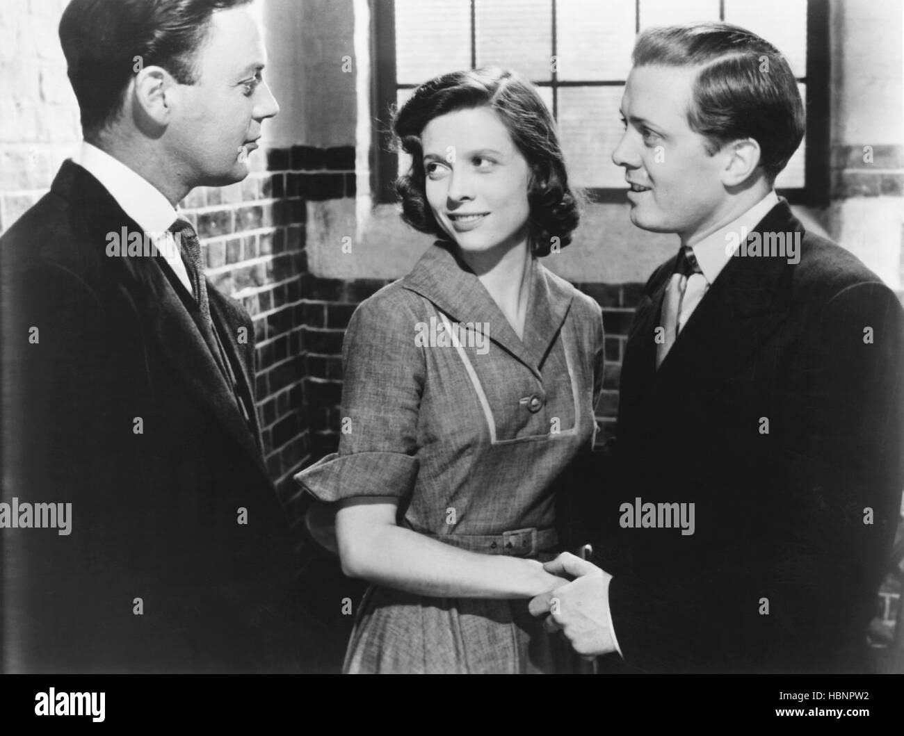 EIGHT O'CLOCK WALK, from left: Derek Farr, Cathy O'Donnell, Richard ...